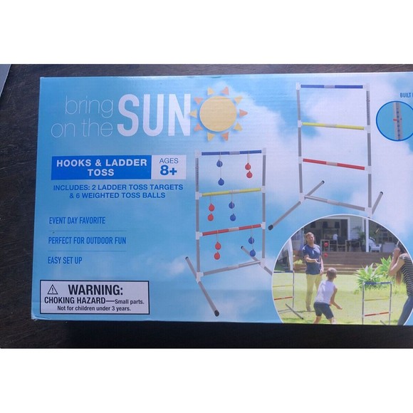 Costway | Toys | Ladder Ball Toss Game Set Indoor Outdoor W6 Bolas ...